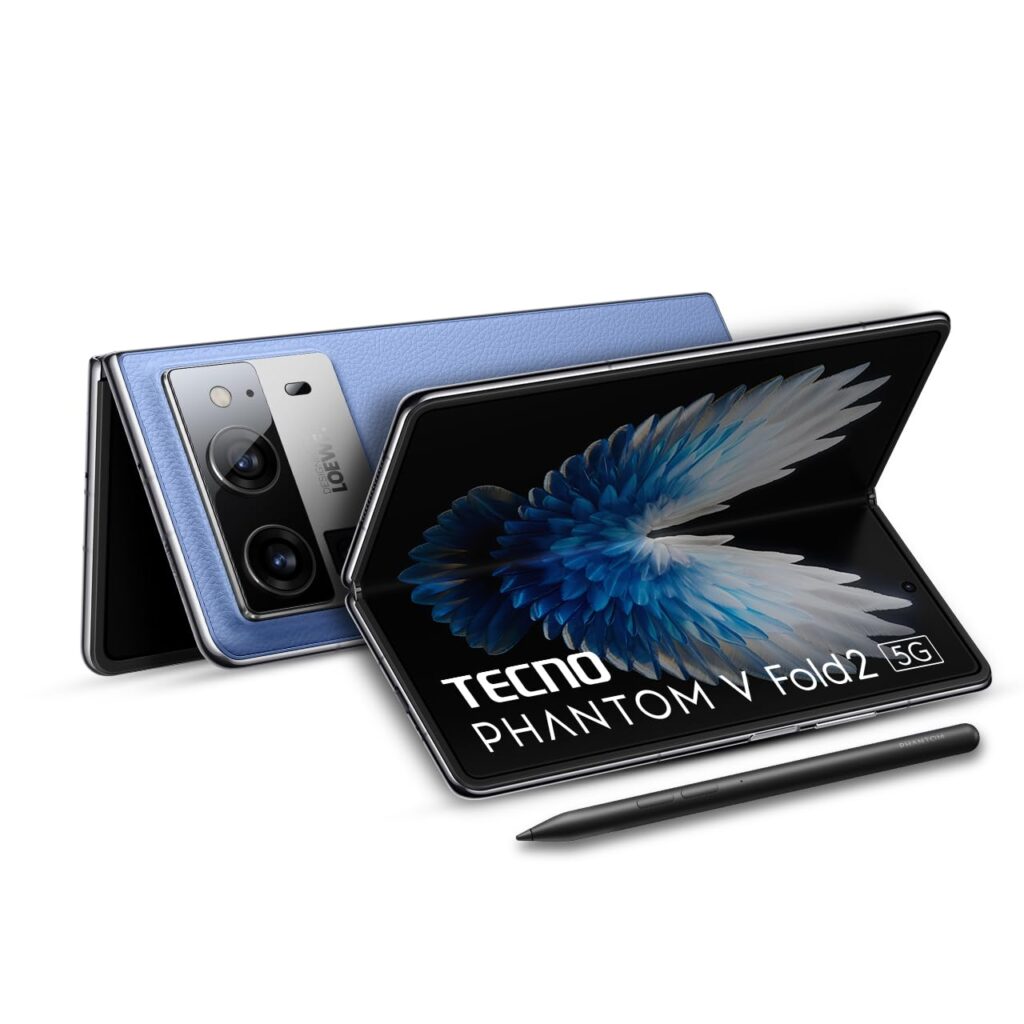 Tecno Phantom V Fold 2 (Rippling Blue, 12GB+512GB) | Strongest Fold ...